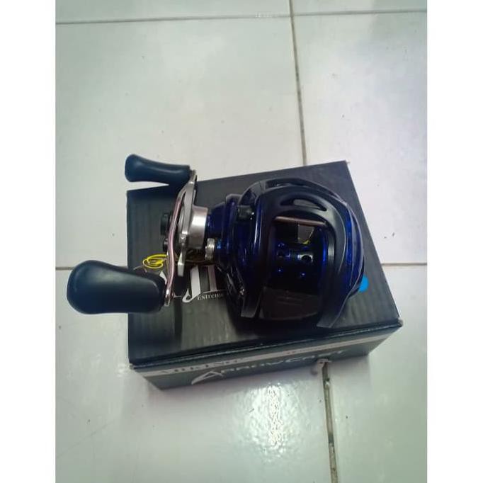 Jual Reel BC Ajiking Arrow Cast Hitam List Biru High Gear Ratio ...