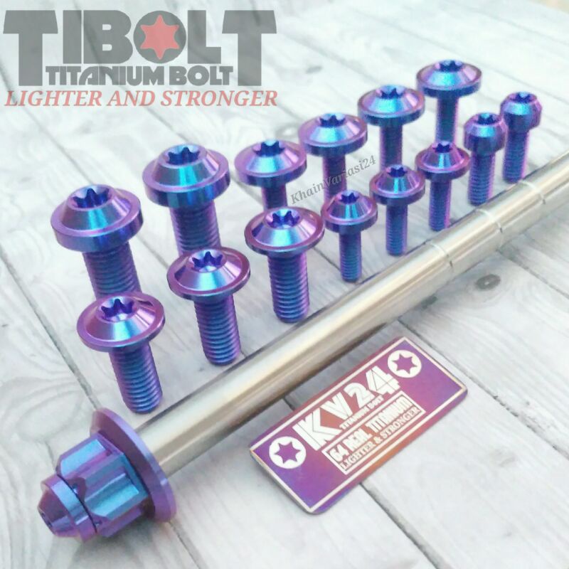 Jual Paket Baut Titanium grade 5 Nmax n max aerox 155 spakbor piringan ...