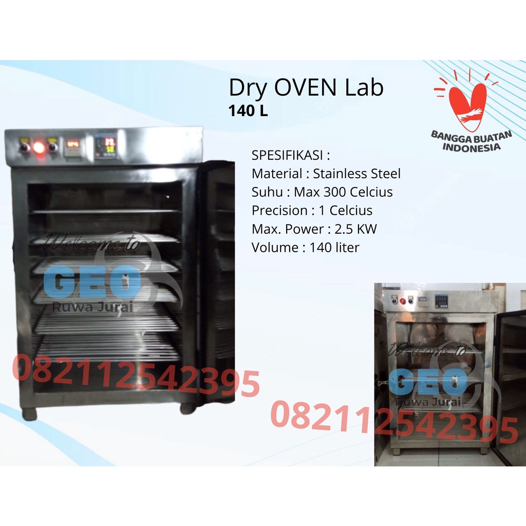 Jual Digital Oven Lab Laboratorium Dry Drying Cabinet 140 Liter ...