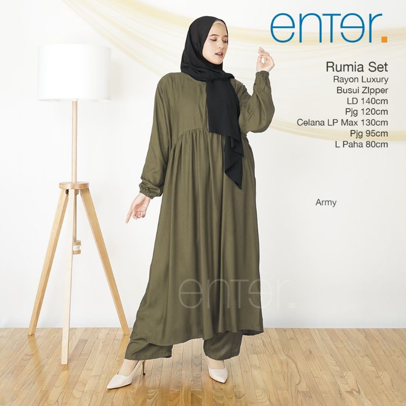 Jual Rumia oneset polos rayon ld 140 by Enter | Shopee Indonesia