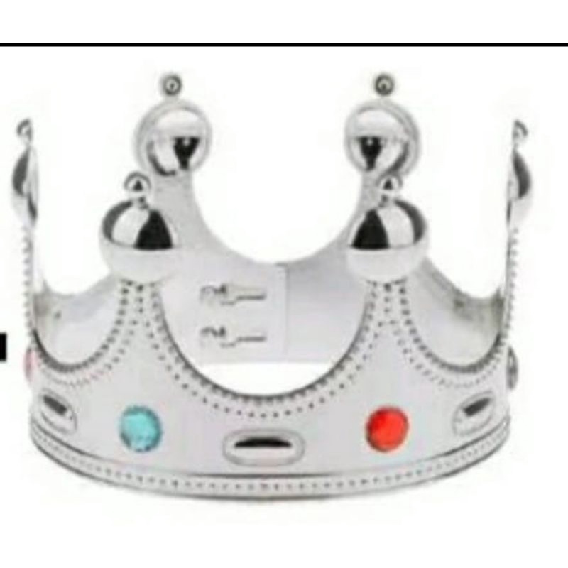 Jual MAHKOTA RAJA GOLD/SILVER PR528/PR014/AKSESORIS KEPALA/MAHKOTA ...