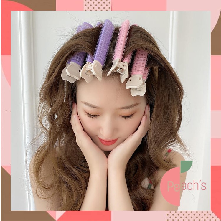 Jual PEACH - Roll Rambut Jepit Untuk Poni / Hair Stylish Fashion Korea ...