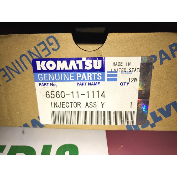 Jual Injector KOMATSU HD465-7 / D375 / PC1250LC-7 (6560-11-1114 ...