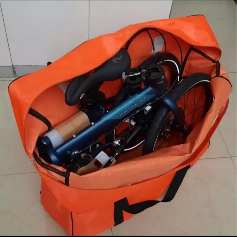 Jual tas sepeda lipat carrier sarung sepeda cover sepeda lipat folding ...