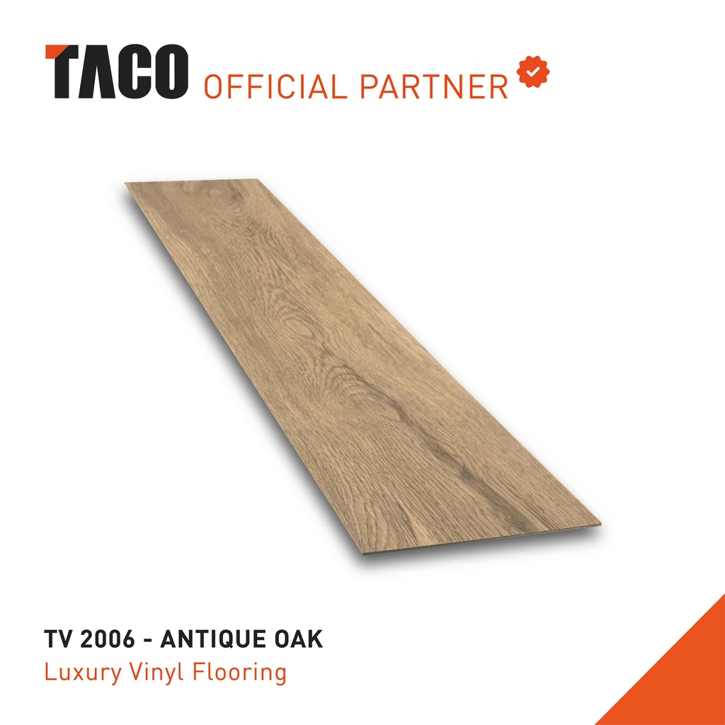 Jual TACO Lantai Vinyl 2mm - TV 2006 Antique Oak | Shopee Indonesia