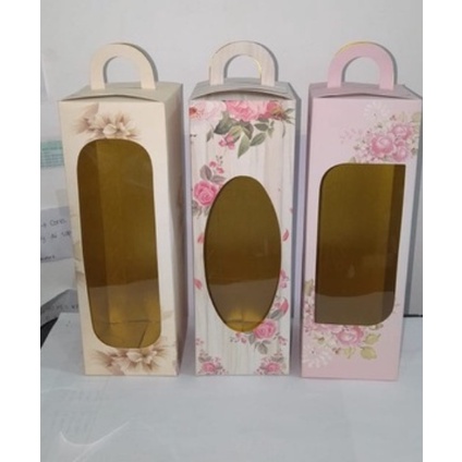 Jual box botol / paper box motif 7x7x21 harga murah | Shopee Indonesia