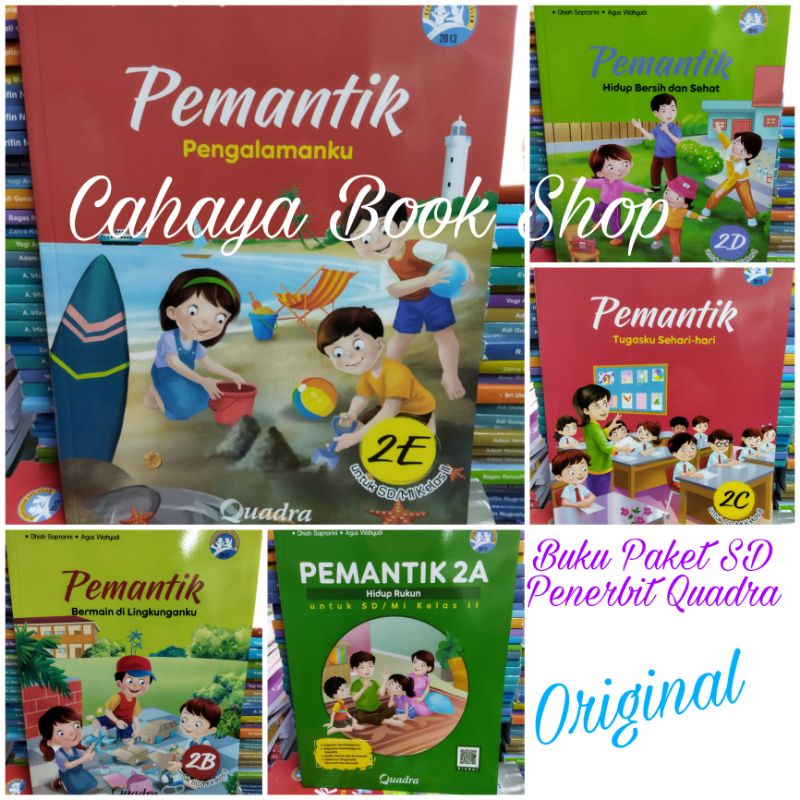 Jual Buku Pemantik jilid 2A,2B,2C,2D,2E,2F, 2G,2H Kelas 2 SD/Mi K13 ...