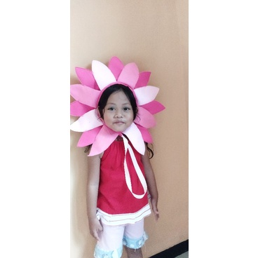 Jual Kostum Bunga Matahari Aksesories Drama Pentas Bando Bandana Flower ...