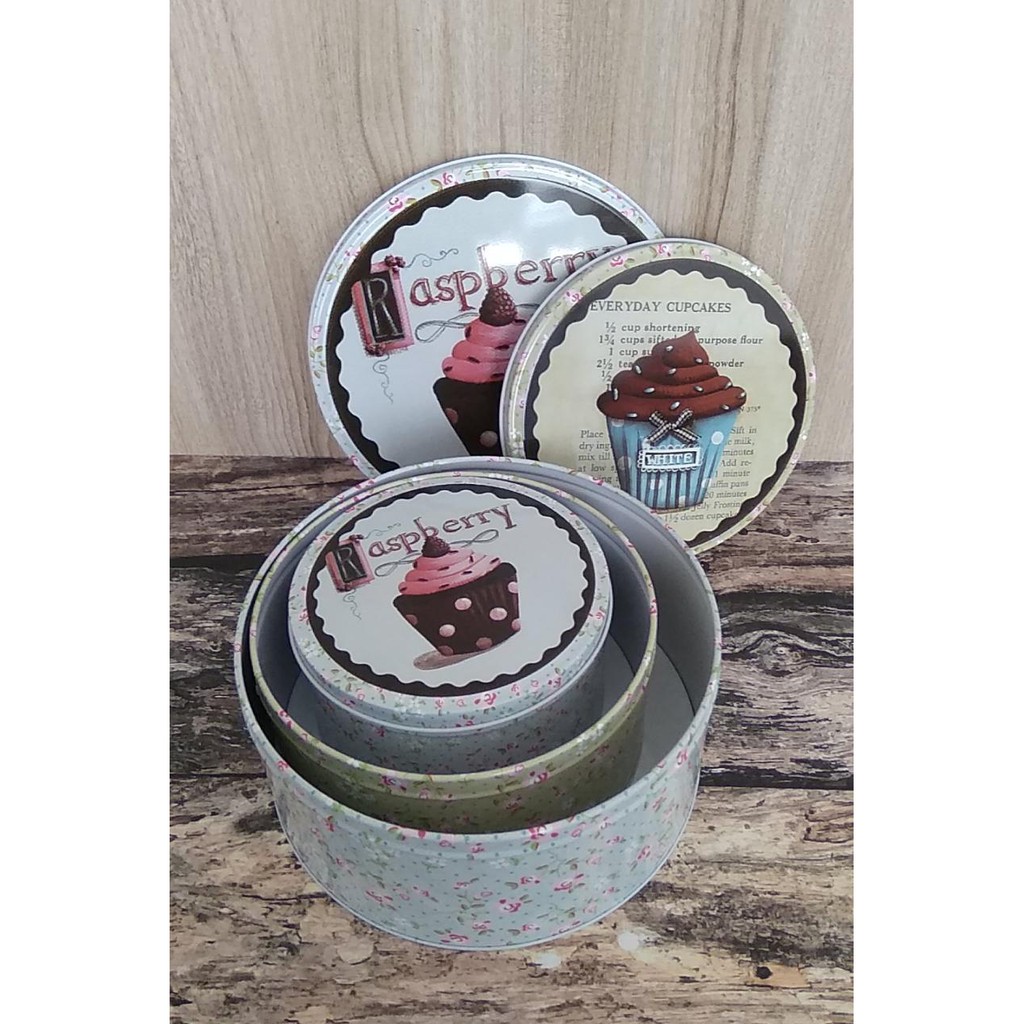 Jual tempat penyimpanan kaleng atau packaging cantik bahan kaleng jual ...