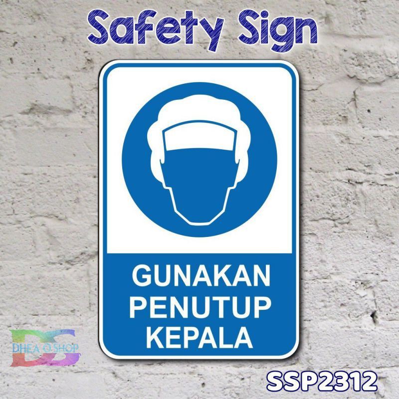 Jual Dheashop Safety Sign Label Rambu Petunjuk K3 EESH - Gunakan ...