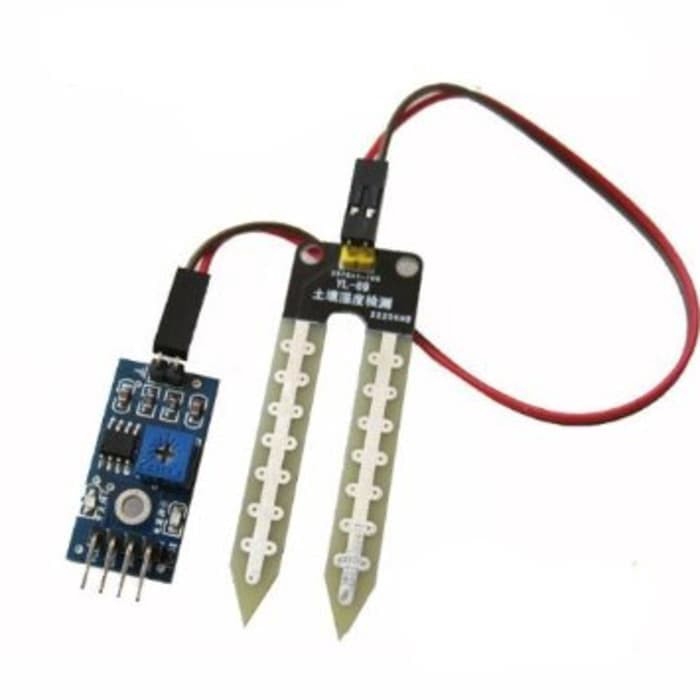 Jual Soil Hygrometer Humidity Detection Module Moisture Sensor For ...