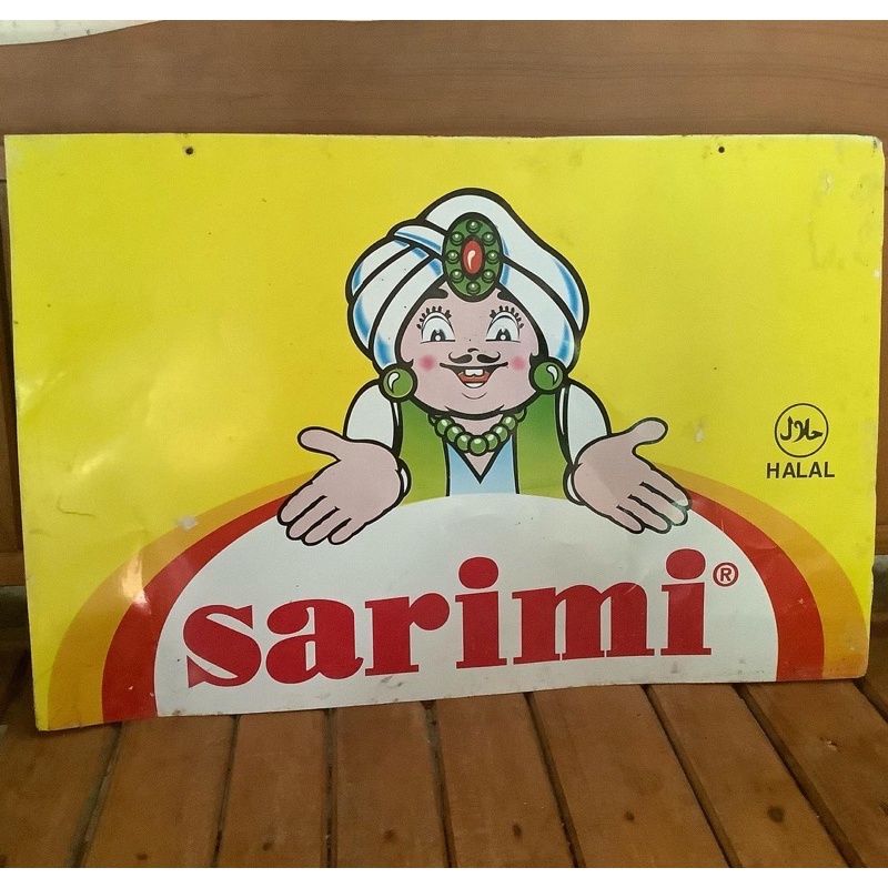 Jual iklan seng / enamel jadul Sarimi mie instan original vintage ...