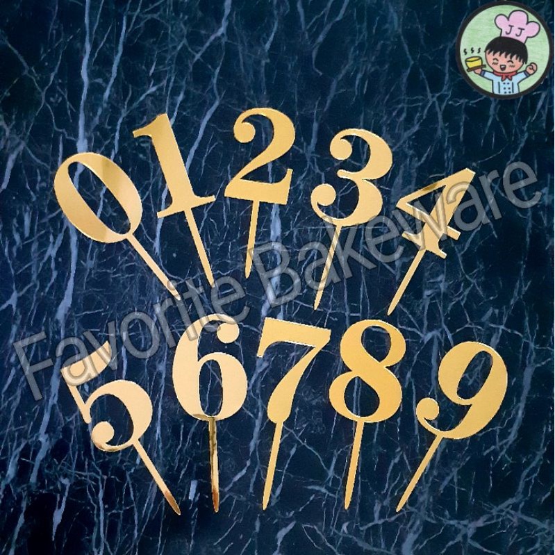 Jual Topper Cake Number Big Size Happy Birthday Hiasan Kue Anniversary ...