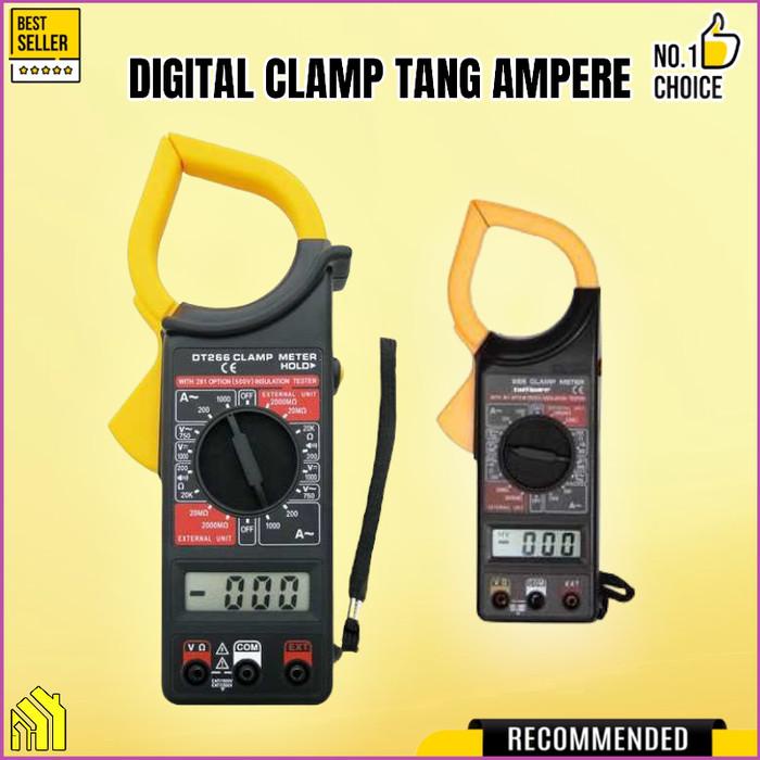 Jual Current Meter Digital Clamp Alat Ukur Tegangan Dc Ac Listrik ...