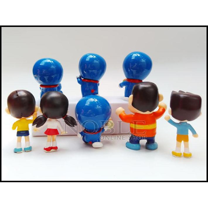 Jual Doraemon Figure Si Kucing Biru-Figure Set Nobita-Shizuka-Suneo ...