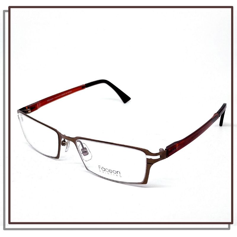 Jual FRAME KACAMATA FACE ON 379 Gagang LENTUR Tidak Mudah Patah Model ...