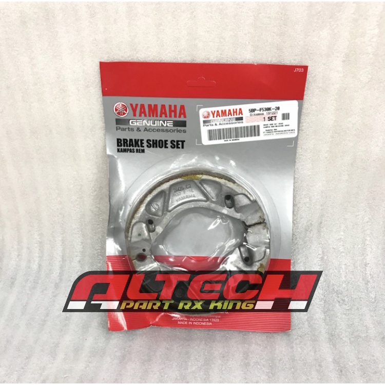 Jual KAMPAS REM BELAKANG RX KING RXK ORIGINAL YAMAHA | 5BP-F530K-20 ...