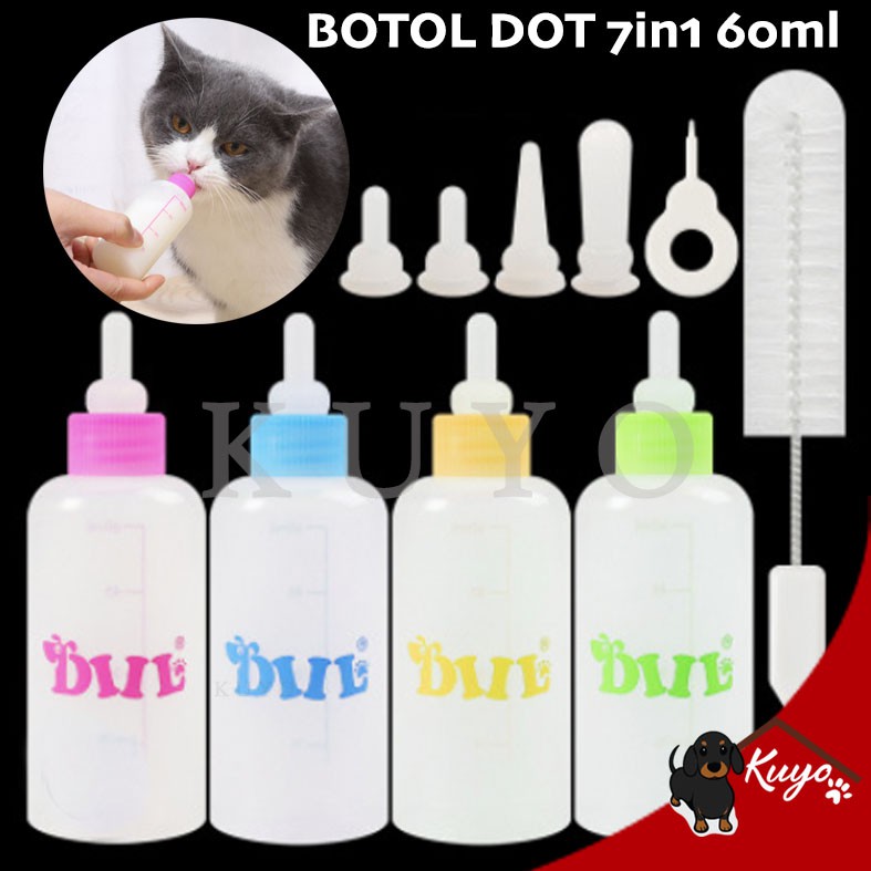 Jual Botol Dot Susu untuk Anak Anjing Kucing / Kitten Puppy / Perawatan ...