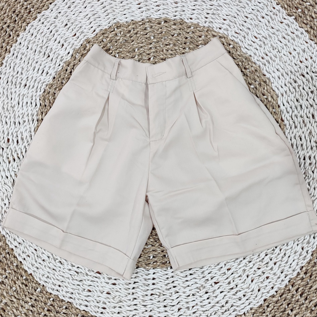 Jual Celana Pendek Wanita Hot Pants Korean Style Mini Skirt Jumbo Santai Karet Bahan Katun ...