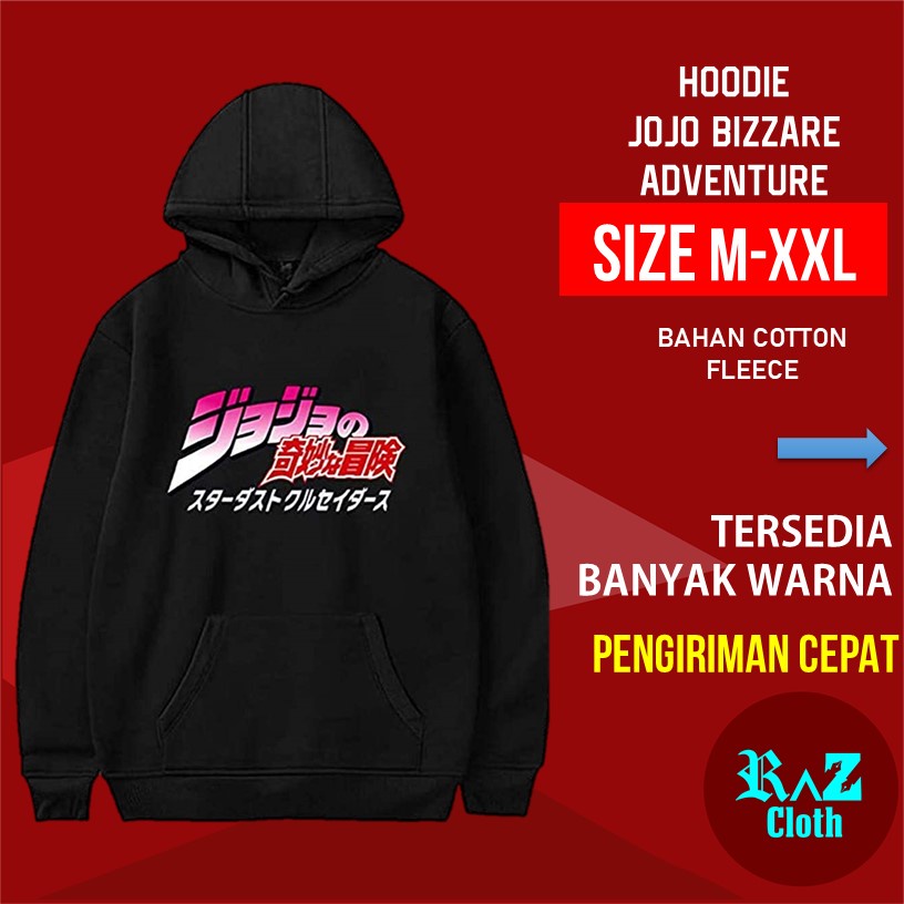 Jual Jojo Bizarre Adventure Hoodie Jaket Pria Switer Terbaru Harajuku ...