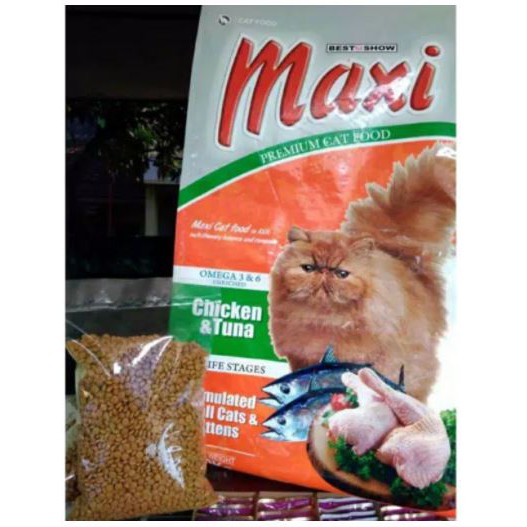 Jual Makanan Kucing Maxi Cat 500gr/ Cat Food Maxi Cat 500gr / Maxi ...