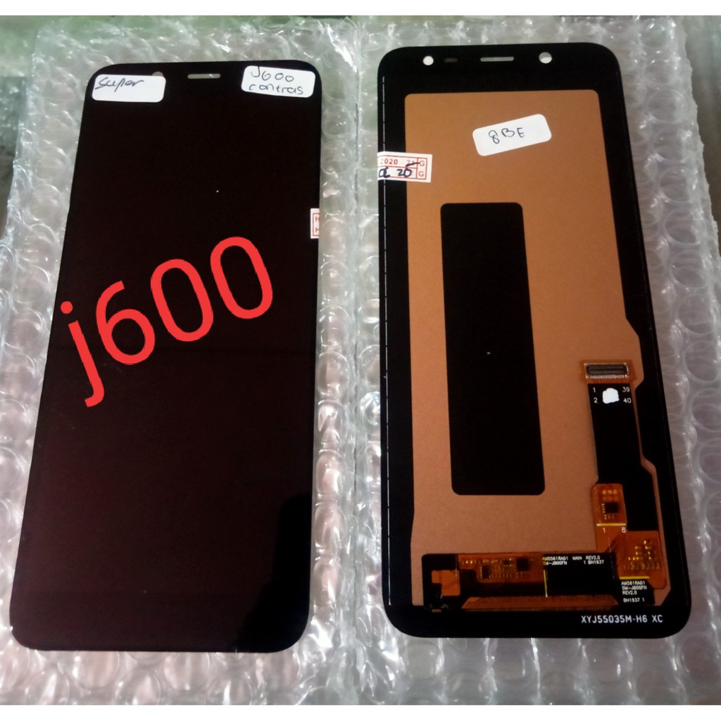 Jual LCD SAMSUNG J600 /J6 /A600/A6 FULLSET TOUCHSCREEN BLACK AAA/INCEL/OLED 2 CONTRAS | Shopee ...