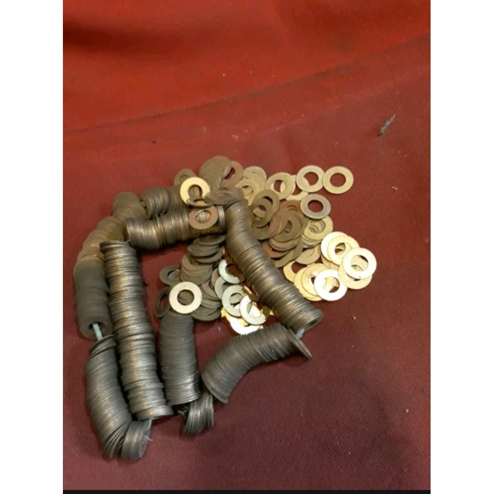 Jual ring kuningan M6 baud kunci 10 bisa untuk body vespa all | Shopee ...