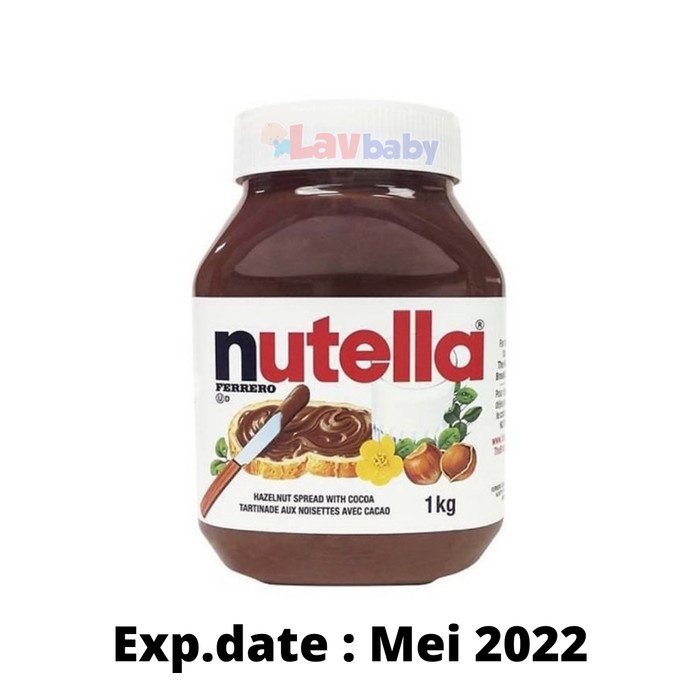 Jual COKELAT- NUTELLA SPREAD SELAI COKLAT 1000GR 1KG - PACKING STD ...