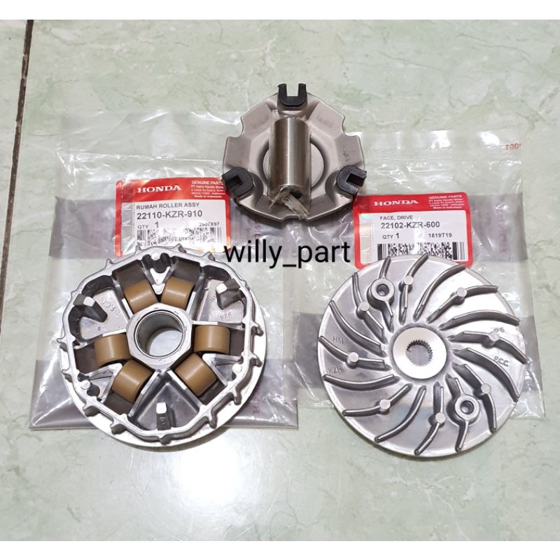 Jual Rumah Roller Set Assy Vario 125 Fi Techno Old 2012-2015- KZR ...