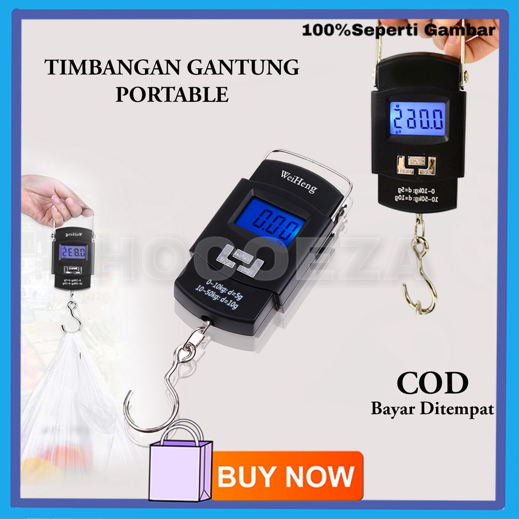 Jual ALAT TIMBANG PENIMBANG TIMBANGAN GANTUNG DIGITAL ELECTRONIC SCALE ...
