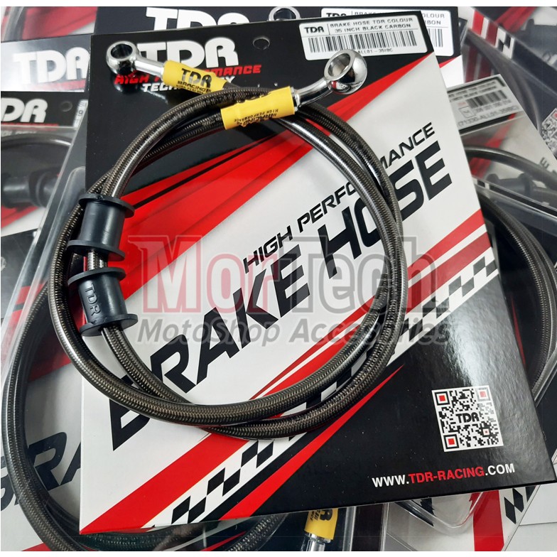 Jual Selang Slang Kabel Rem TDR Carbon Karbon Hitam 35inch / 90cm ...