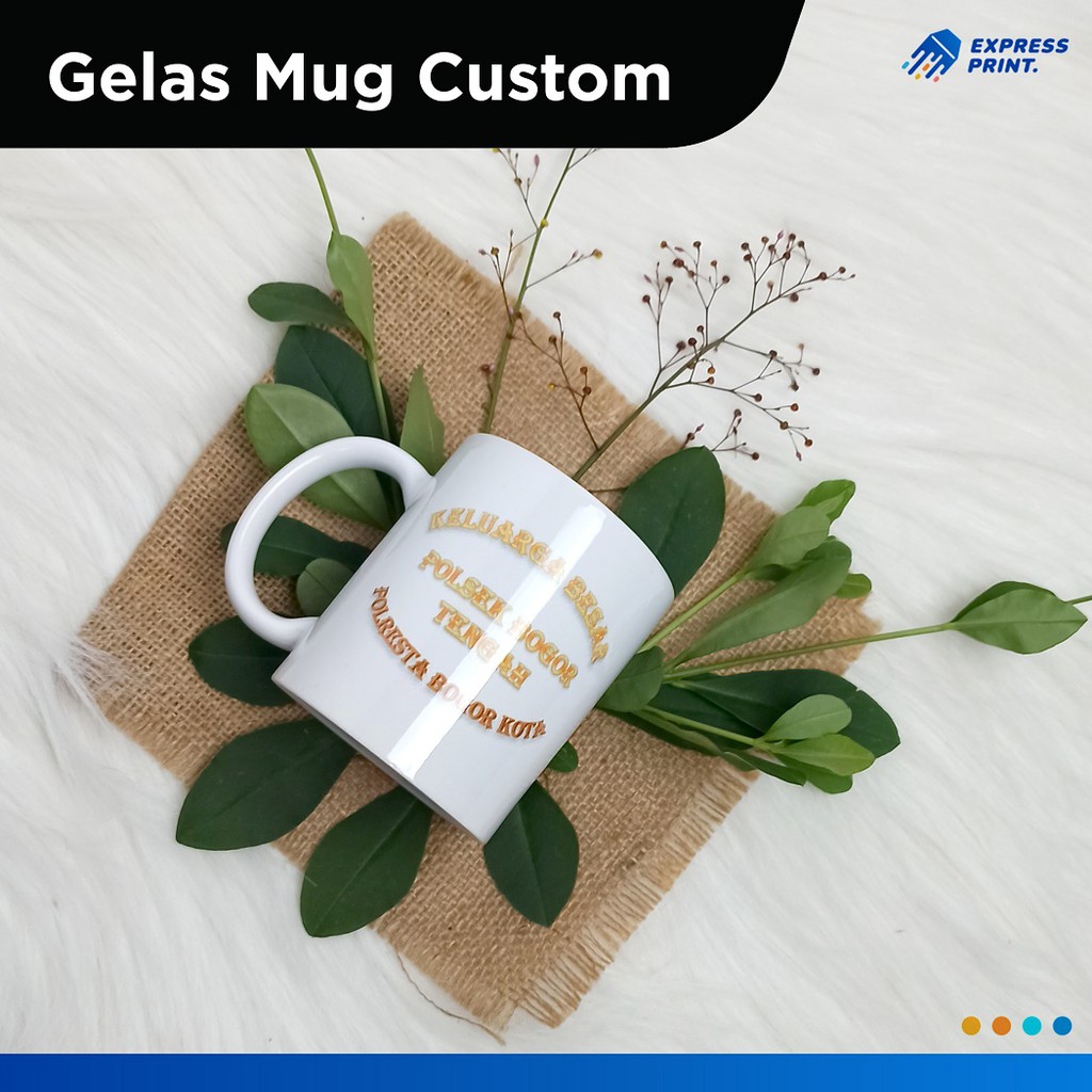 Jual Print Gelas Mug Custom Gelas Custom Sublim, Gelas Kopi Custome ...