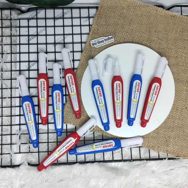 Jual (1pcs) Tipex Tip-Ex Joyko ter Murah / Tipex Cair Ujung Besi ...