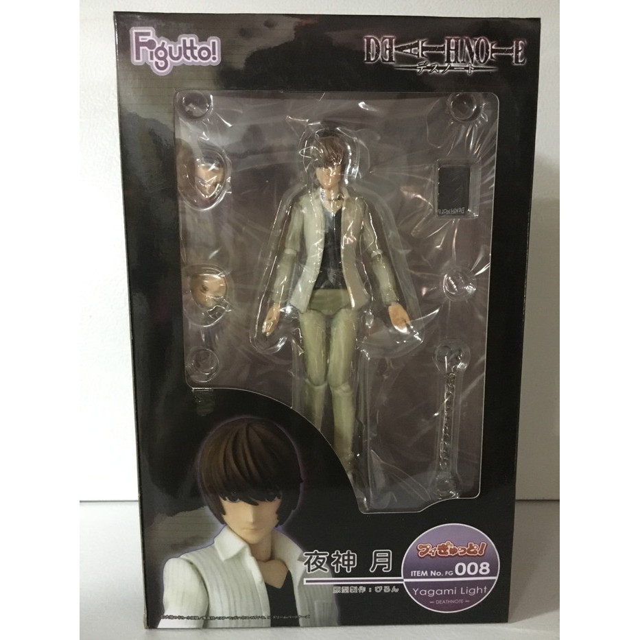 Jual Figutto Yagami Light Death Note 008 L Japan Anime SHF 6 inci NEW ...