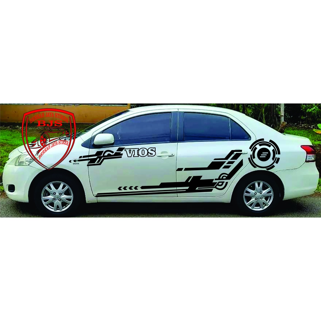Jual Stiker Mobil Vios Lancer Bmw Sticker Mobil Sedan All Tipe | Shopee ...