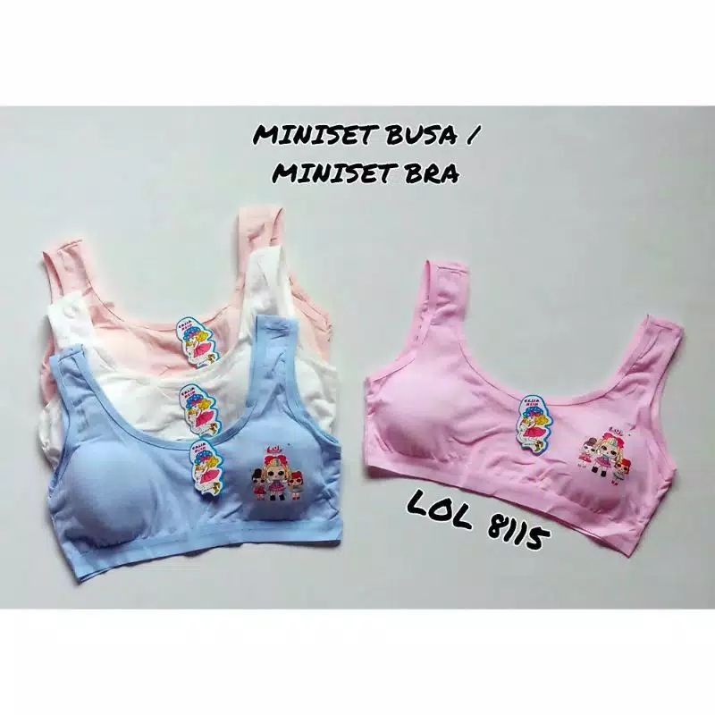 Jual Miniset Busa Lepas / Miniset Anak SD SMP ABG / Mini Set Bra ...