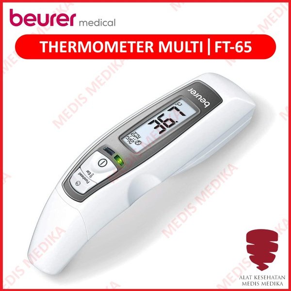 Jual Thermometer Digital FT 65 Beurer Termometer Ear & Forehead Alat Ukur Cek Suhu Tubuh Badan ...
