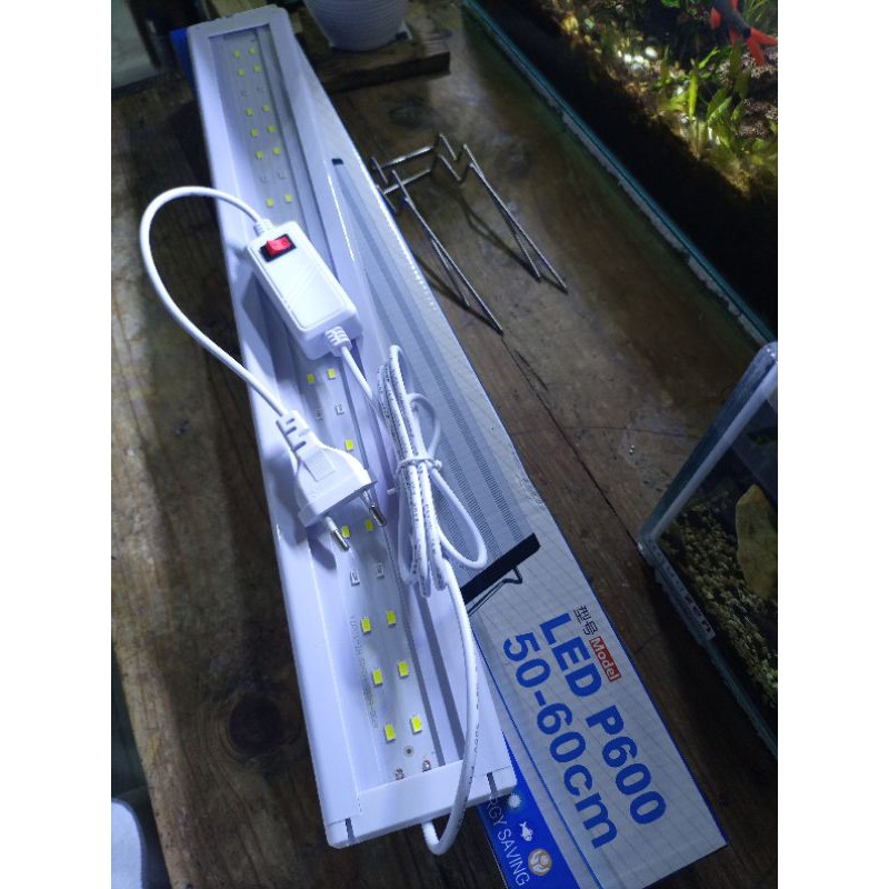 Jual Lampu Led Aquarium Aquascape Yamano P600 - Untuk Tank 50-60cm ...