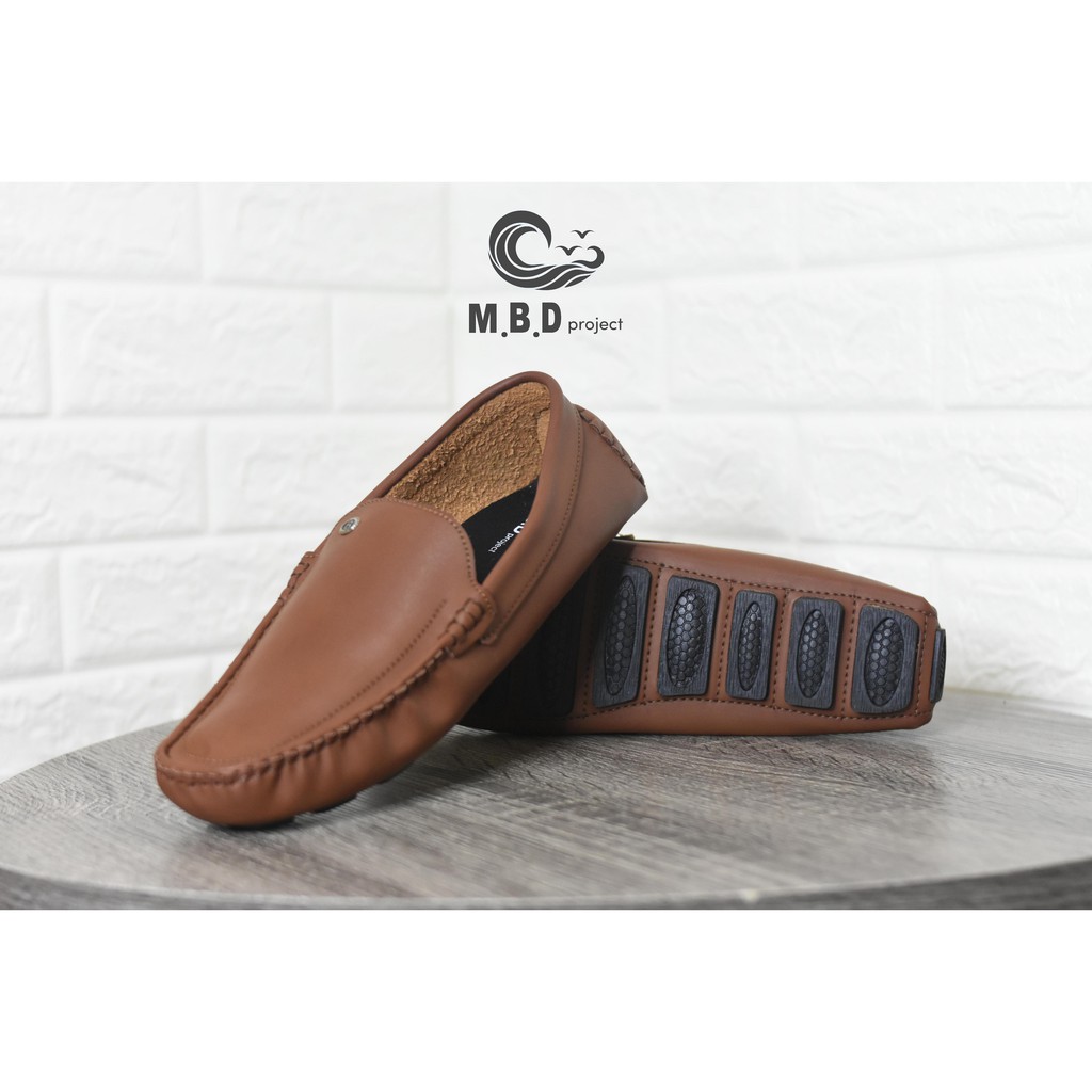 Jual MBD_Project Sepatu Slip on original Premium kulit sol tanam Pria ...