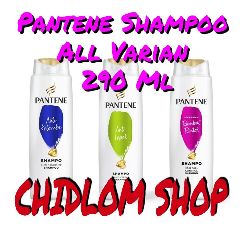 Jual PANTENE SHAMPOO All Varian 290 ML Dan PUMP 400 Ml | Shopee Indonesia