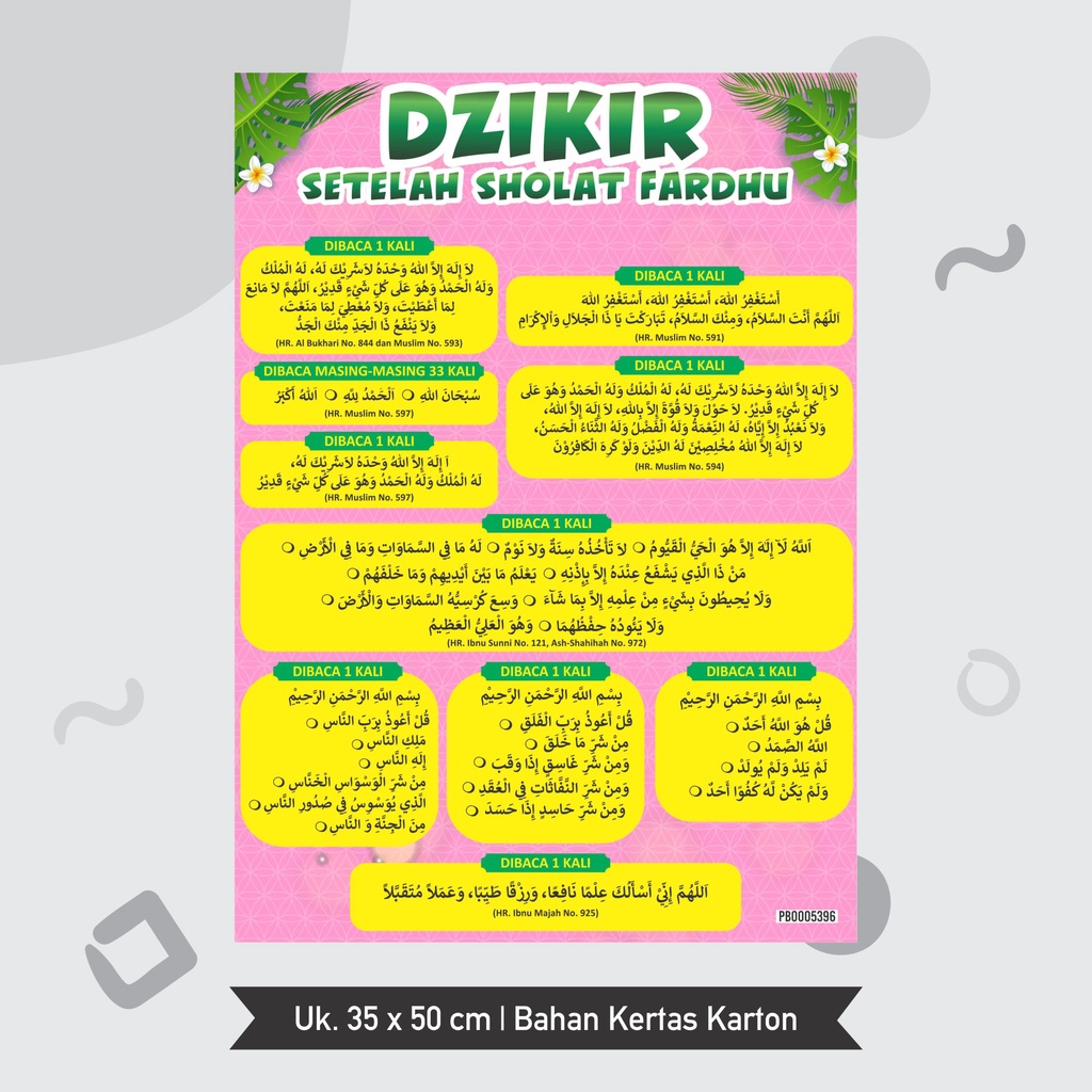 Jual Poster Edukasi Anak Mainan Edukasi Anak Lembaran Gerakan Sholat ...