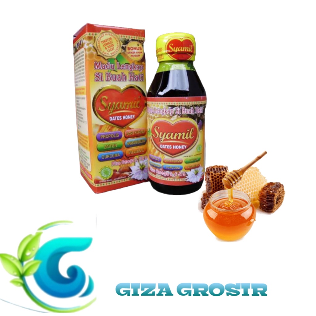 Jual Madu Anak SYAMIL ANAK | Dates Honey Madu Lengkap Si Buah Hati ...