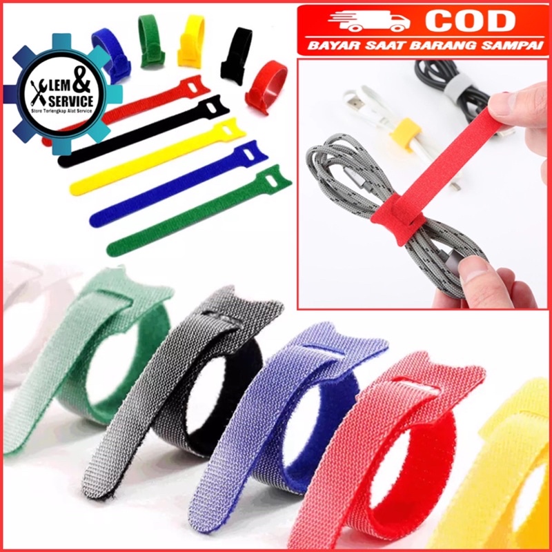 Jual Strap Pengikat kabel - Tali pengikat kabel - strep pengikat kabel ...