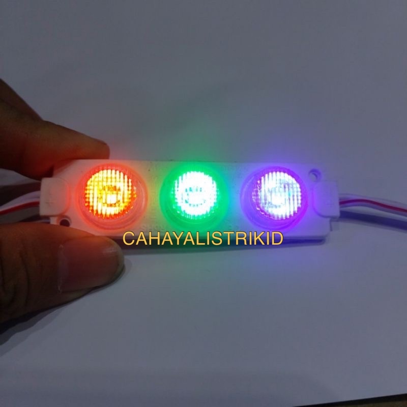 Jual LAMPU LED MODUL 1MATA 12VOLT dan 24VOLT 1.5 WATT WATERPROOF 1 MATA ...