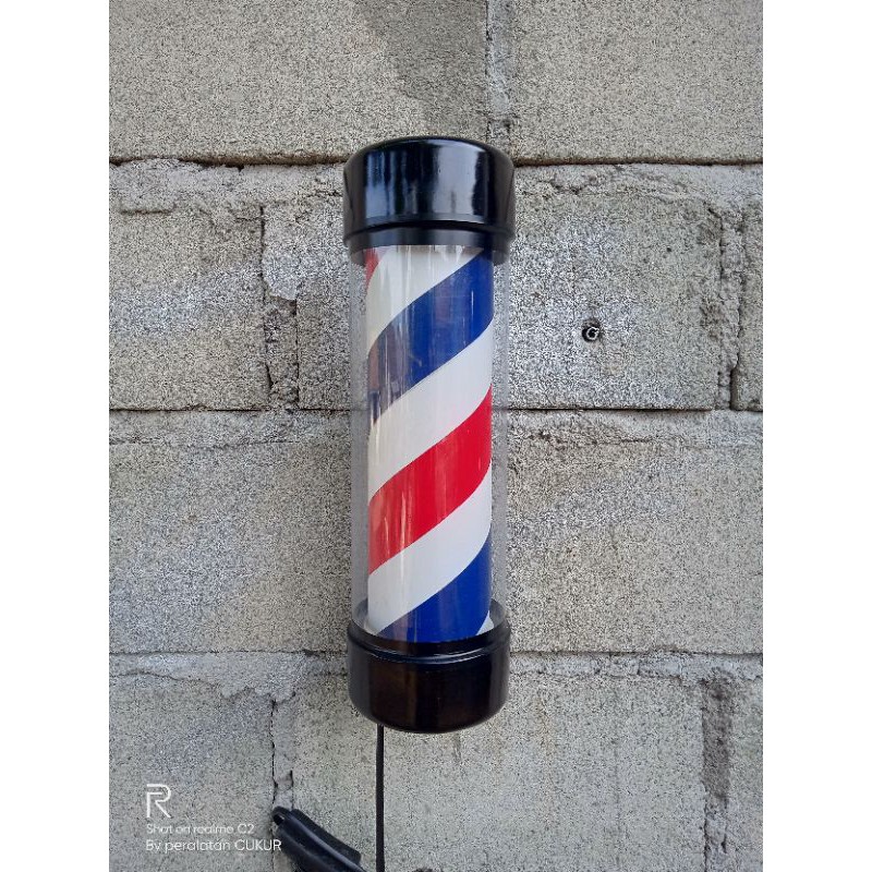 Jual Lampu dekorasi ruangan barbershop Uk 28x10 mini pole | Shopee ...