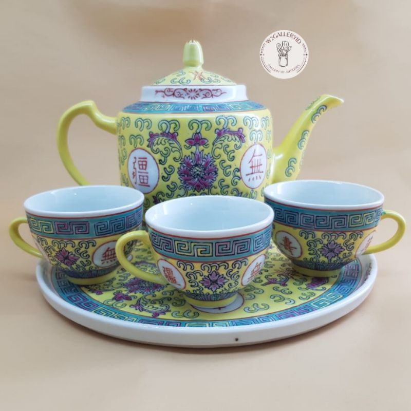 Jual Tea set chinese/chinese tea set keramik/tea set chinese jadul/tea ...