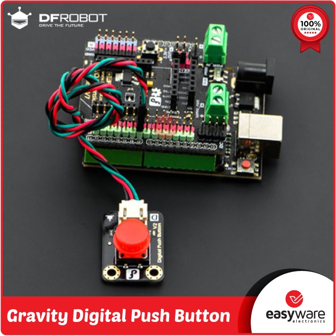 Jual Dfrobot Gravity Digital Push Button Switch Push Button Module