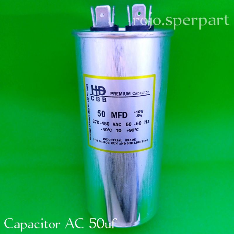 Jual KAPASITOR 50UF (HD PREMIUM) | Shopee Indonesia