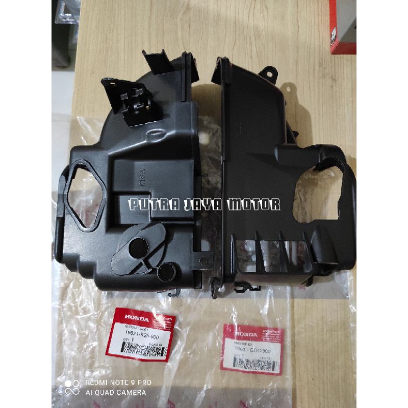 Jual COVER MESIN BEAT FI SCOOPY FI VARIO 110 FI SHROUD IN 19621K25900 ...