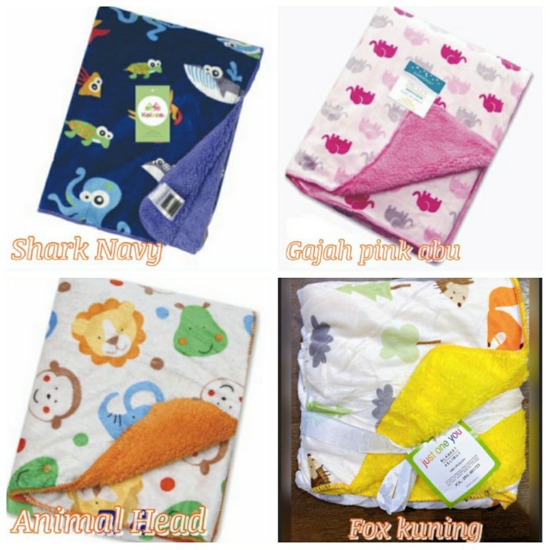 Jual Selimut Import Double Fleece Premium Carter Baby You Murah Bahan ...